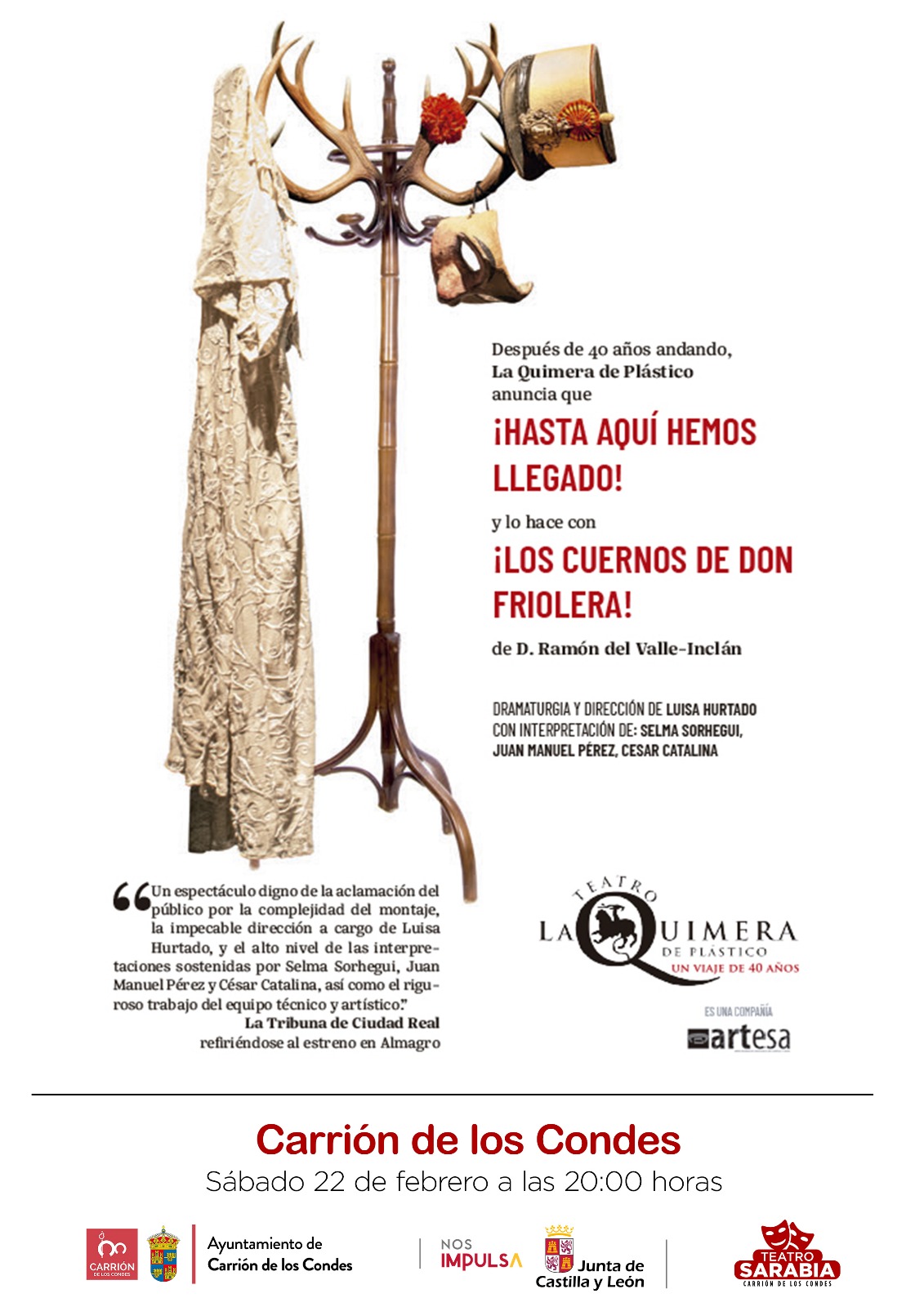 Hasta aquí hemos llegado – Los cuernos de Don Friolera - Ayuntamiento ...